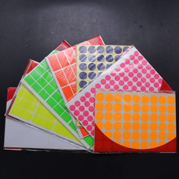 Self Adhesive Labels 10’s – Colour (Round) - OfficePlus Malaysia