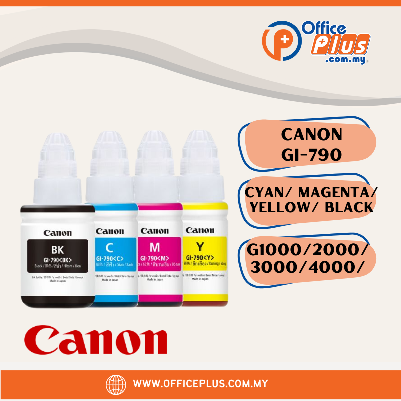 Canon Bottle Ink Cartridge GI-790 - OfficePlus Malaysia