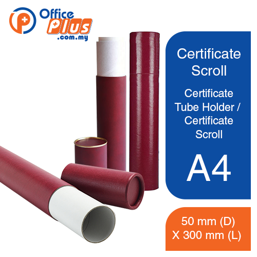 Certificate Tube Holder / Certificate Scroll - OfficePlus Malaysia ...