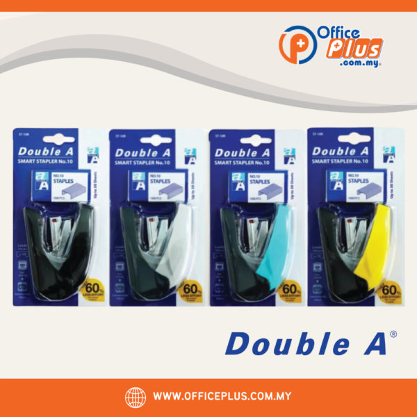 Double A Smart Stapler No.10 with Staplers - Office Plus