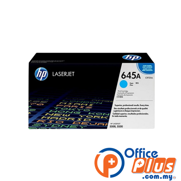 HP 645A Original LaserJet Toner Cartridge - OfficePlus Malaysia