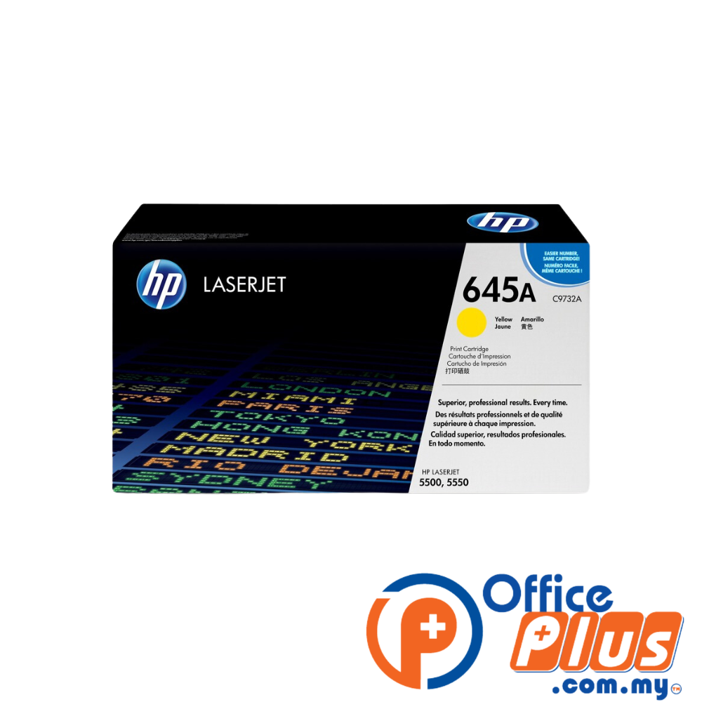 HP 645A Original LaserJet Toner Cartridge - OfficePlus Malaysia ...