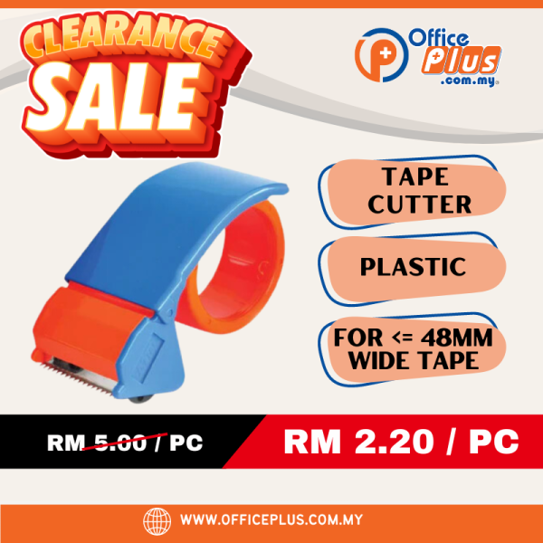 OPP Tape Cutter Dispenser Plastic - OfficePlus Malaysia – Corporate ...