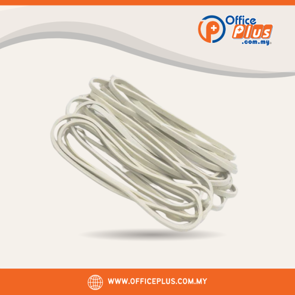 Postman Rubber Band – White - OfficePlus Malaysia