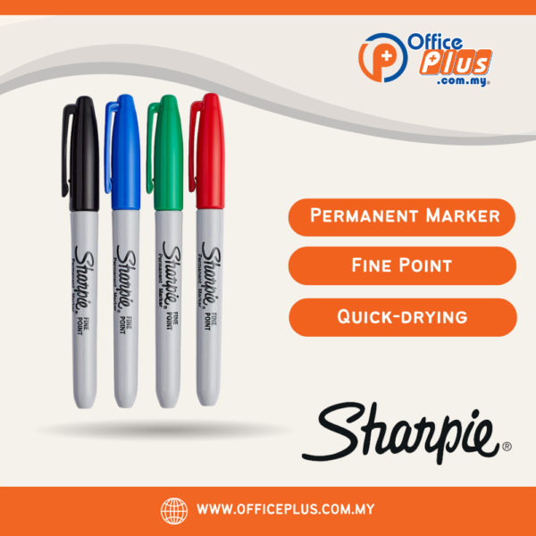 Sharpie Fine Point Permanent Marker - OfficePlus Malaysia – Corporate ...