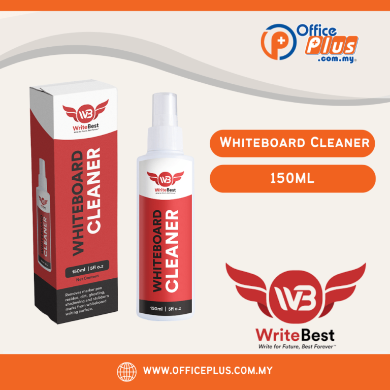 WriteBest Whiteboard Cleaner Solution (150ML) - Office Plus