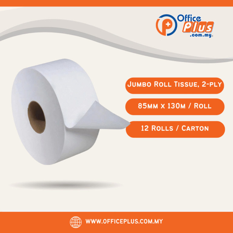 Jumbo Toilet Roll 12 Rolls - Office Plus